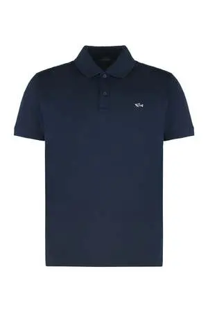 Paul & Shark Embroidered Polos For Men
