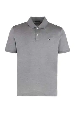 Paul & Shark Classic Cotton Piqué Polo Shirt Short Sleeve - Grey