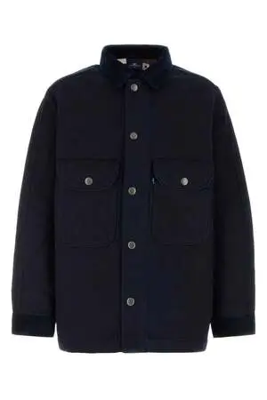 LEVI'S Wait No Brand; Navy -> Removed Color: Cotton-blend Denim Jacket For