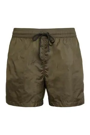 THE ALPHABET The Swim Shorts With Mesh Lining And Side Pockets
