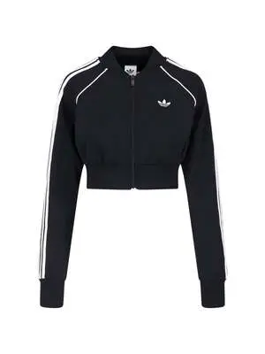 Adidas Cotton-blend Stretch Sweatshirt