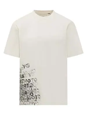 Y3 Short Sleeve Graphic T-shirt - Cwhite