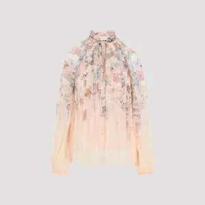 Zimmermann Valiant Billow Viscose Blouse - Multicolour