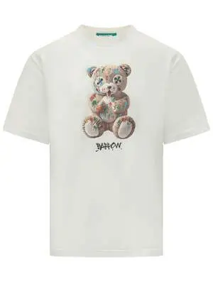 BARROW Minimal T-shirt - Offwhite