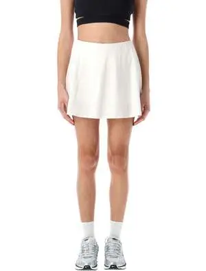 Nike Flared Tennis Skirt With Inner Shorts - White