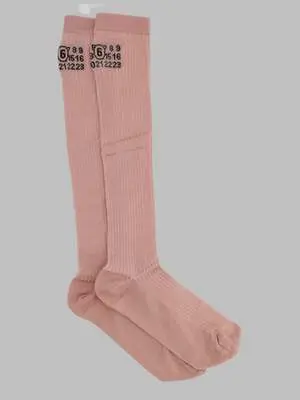 MAISON MARGIELA Refreshing Print Socks For