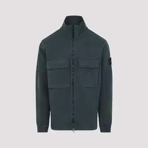 Stone Island Cotton Stretch Shirt Jacket