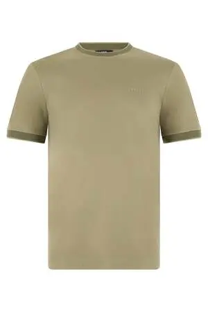 BOSS Soft Cotton Short-sleeve T-shirt - Beige