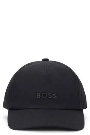 BOSS Baseball Cap With Curved Visor - Black