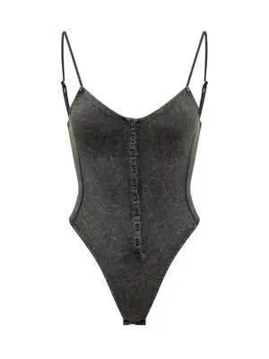 DIESEL® Mini Bodysuit Top - Nero