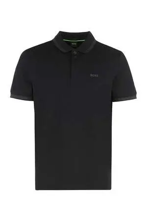 BOSS Classic Cotton-piqué Polo Shirt - Black
