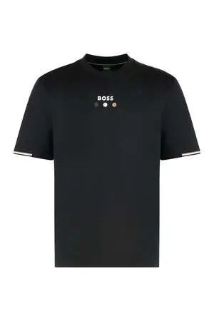 BOSS Classic Cotton Crew-neck T-shirt - Black