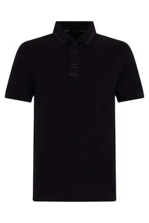 BOSS Short Sleeve Casual Polo For - Black
