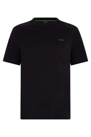 BOSS Cotton Jersey T-shirt Short Sleeve - Black