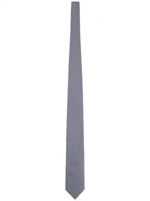 BOSS Premium Leather Tie - Blue