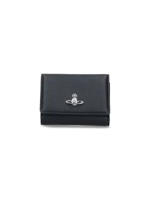 VIVIENNE WESTWOOD Leather-style Wallet - Black