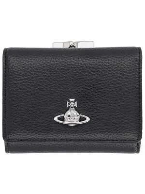 VIVIENNE WESTWOOD Leather-style Wallet - Black