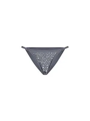 Gimaguas Sculpted Bikini Bottom For - Grey