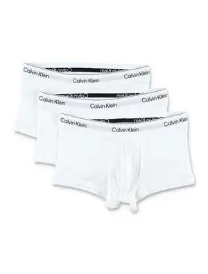 Calvin Klein 3-pack Cotton Boxer Briefs - Bianco