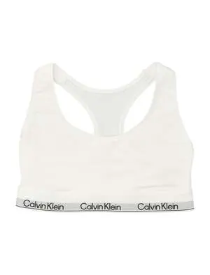 Calvin Klein Racerback Bralette - Bianco