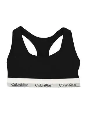 Calvin Klein Racerback Sports Bra - Nero