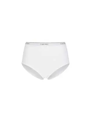 Calvin Klein Luxury Cotton-viscose Silk Underwear For - White