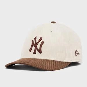 New Era Corduroy 9forty Baseball Cap - Light Beige