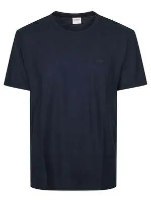 SUN 68 Distressed Graphic Tee - Blu