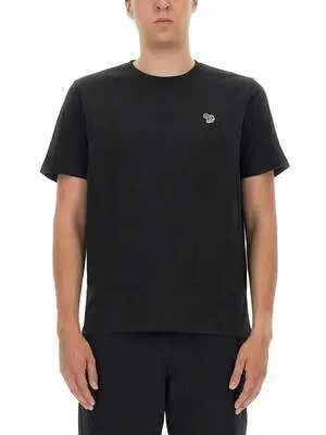 Paul Smith Zebra Logo T-shirt - Black