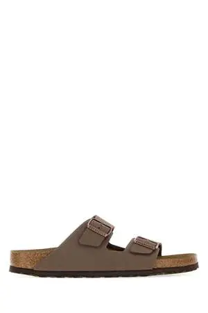 BIRKENSTOCK Mud Leather Arizona Slip-on Slippers