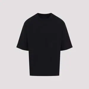 LEMAIRE Boxy Cotton T-shirt For - Black