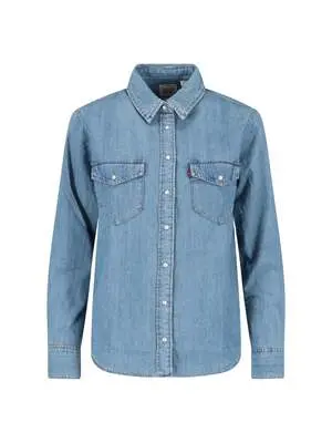 LEVI'S STRAUSS Western Cotton Denim Shirt