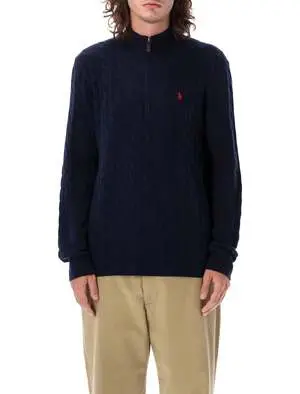 Polo Ralph Lauren Cable-knit Half-zip Sweater