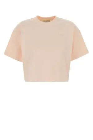 AUTRY 100% Cotton Crewneck T-shirt - Pink
