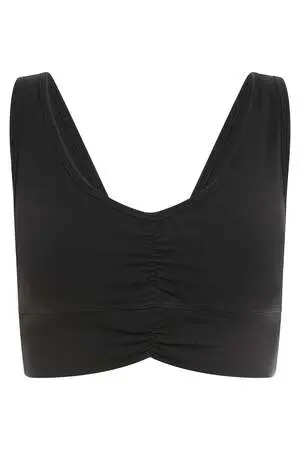 Electric & Rose Cropped Cotton Top For Everyday Wear