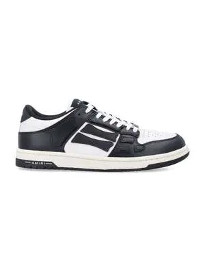 Amiri Skel Top Low Sneaker With Sculpted Bone Leather Appliqués