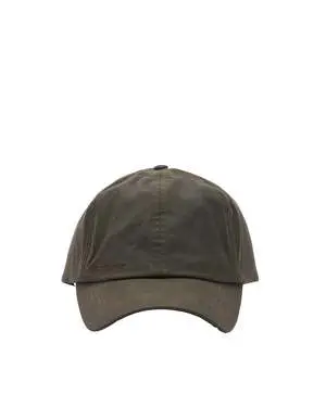 Barbour Waxed Cotton Baseball Cap - Bronze