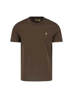 Ralph Lauren 100% Cotton Polo Shirt - Brown