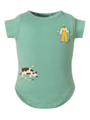 BOBO CHOSES Graphic Print Mini Bodysuit