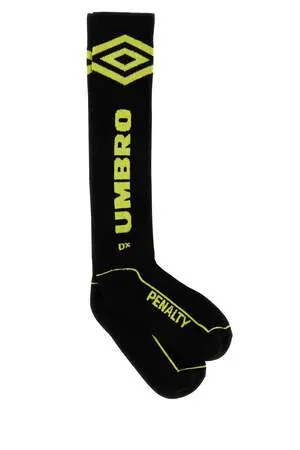 UMBRO Stretch Cotton Blend Mini Socks For - Black