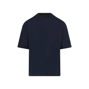 Kiton Crewneck Cotton T-shirt - Blue