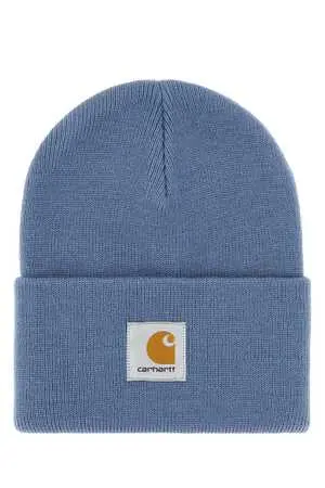 Carhartt Work In Progress Acrylic Watch Hat With Calf Lining Beanie - Light Blue
