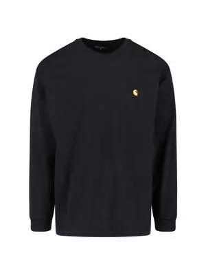 Carhartt Work In Progress Long Sleeve Graphic T-shirt - Black