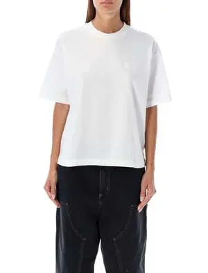 Carhartt Work In Progress Mini Loose-fit Cotton Chester T-shirt - White