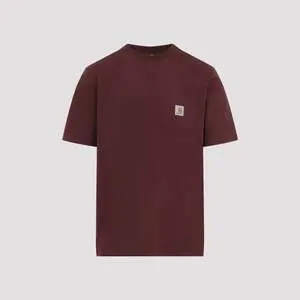 Carhartt Work In Progress 100% Cotton Short-sleeve Pocket T-shirt - Red
