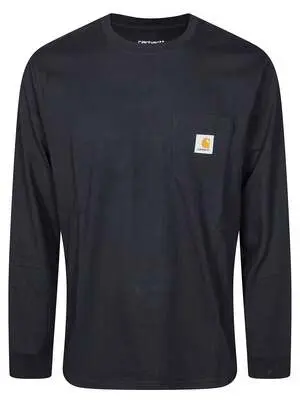 Carhartt Long Sleeve Pocket T-shirt - Nero