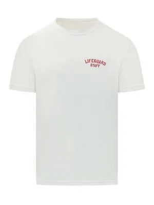 BL'KER Classic T-shirt With Bold Front Design - White