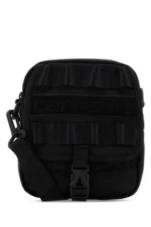 Carhartt Work In Progress Canvas Prescott Shoulder Pouch Handbag Mini Crossbody Bag - Black