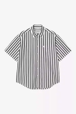 Carhartt Work In Progress Short Sleeve Roandce Mini Shirt - Grapitwht