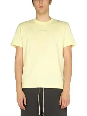 DEPARTMENT 5 Crew Neck Logo T-shirt - Yellow